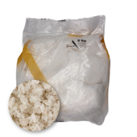 Sel gros en sac de 5kg.